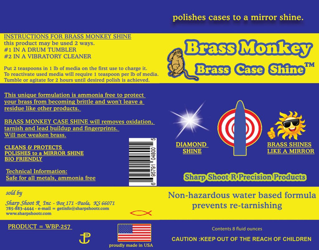 Brass Monkey Case Polish - Sharp Shoot R